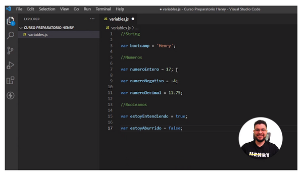 Variables en JavaScript: ¿Cuáles son? | Henry