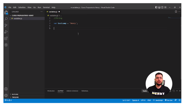 Variables en JavaScript: ¿Cuáles son? | Henry